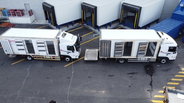 EAS PLATFORM, 냉동탑 온도보존 품질 테스트 진행